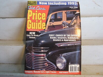 OLD CARS PRICE GUIDE Magazine JUNE 2000 | eBay