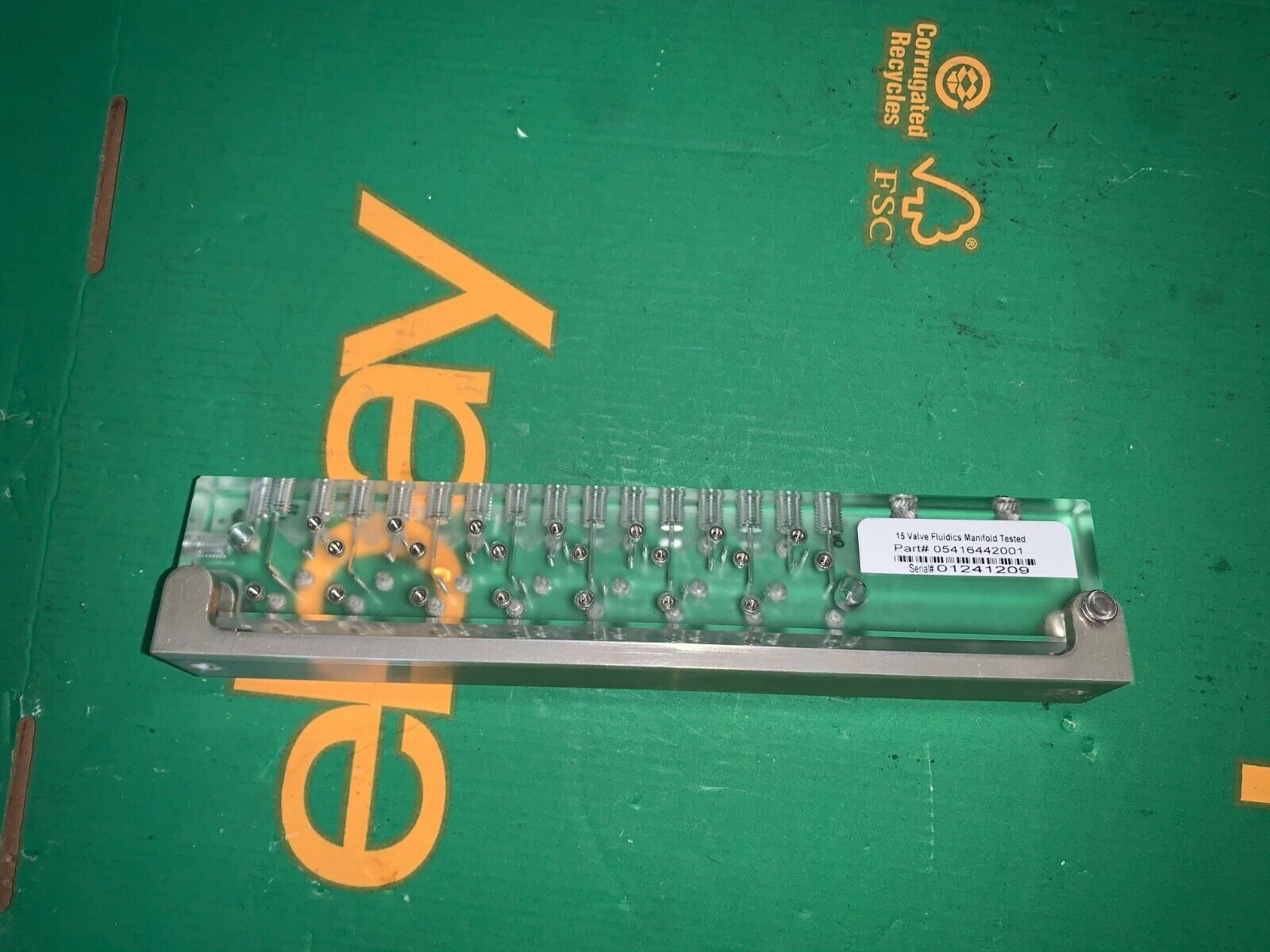 15 Valve Fluidics Manifold 05416442001 - Roche 454 GLS FLX | eBay