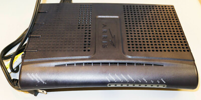 Arris TM604G 4 telephone port +Docsis 2.0 Cable modem w/ battery back ...