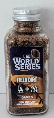 2024 World Series Game 5 Field Dirt - Authenticated by MLB | eBay