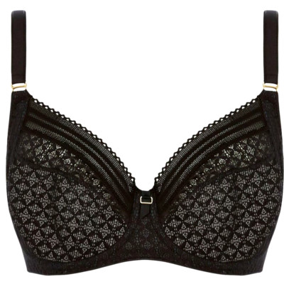 New Freya AA5641 'Viva' Underwire Side Support Bra Size 30DDD Black | eBay