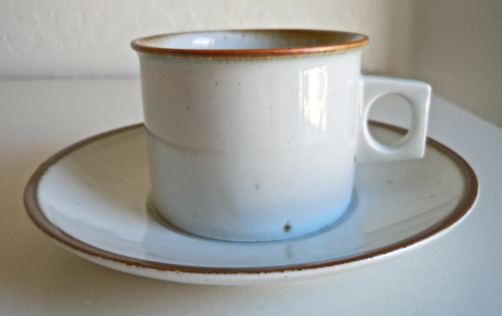 Dansk Brown Mist Cup and Saucer Set | eBay