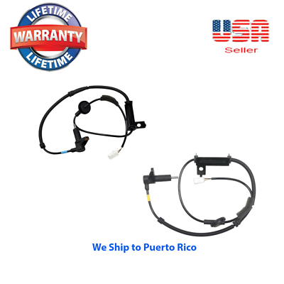 Set 2 ABS Wheel Speed Sensor Rear Left & Right For 2001-2006 Santa Fe ...