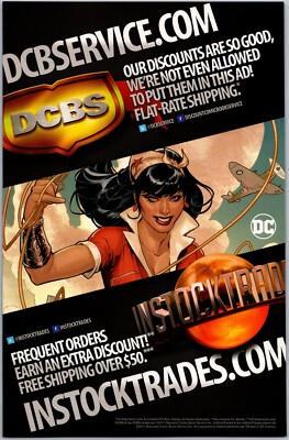 Wonder Woman DCBS Bombshells Print Ad Comic Poster Art PROMO Original ...