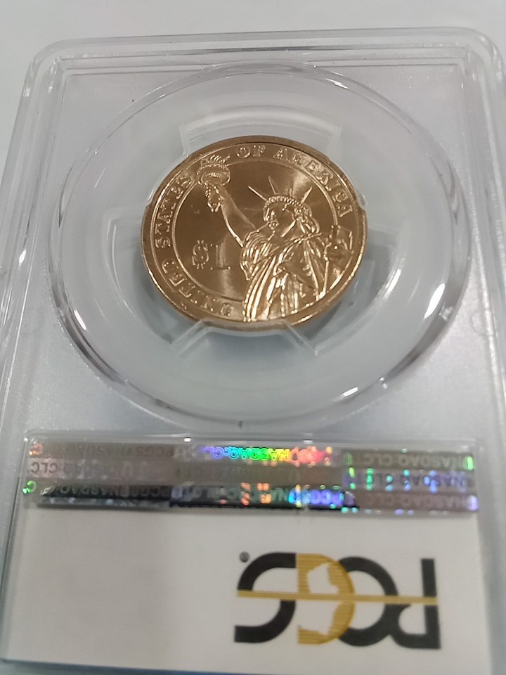 2009 Zachary Taylor Presidential Dollar Error Missing Edge Lettering ...