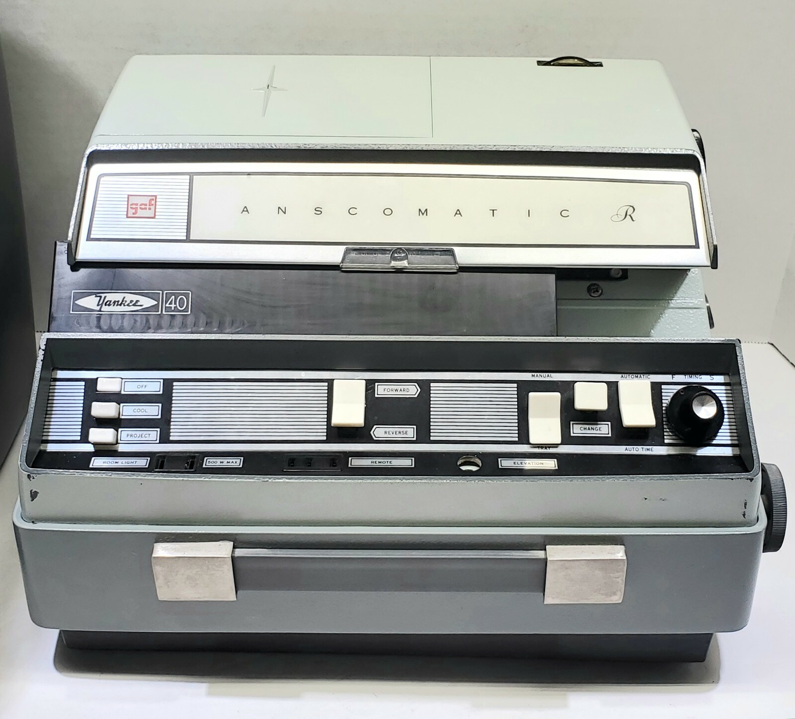 Vintage The Ansomatic Projector~Slide Projector ~GAF~Model JN-338 with ...