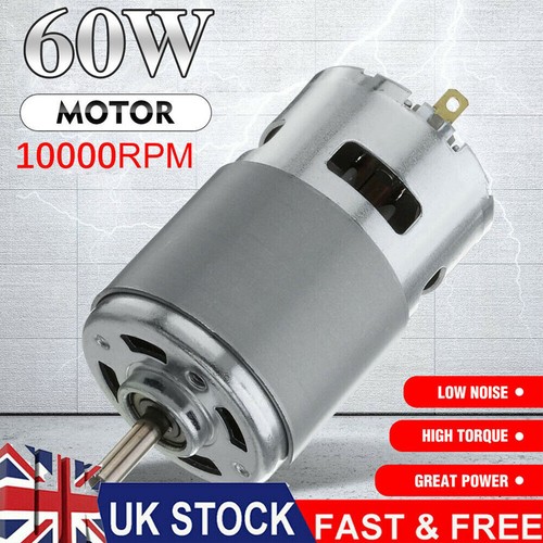 Large Torque High Power Motor 775 12V-24V DC 3500-10000RPM Low Noise UK ...