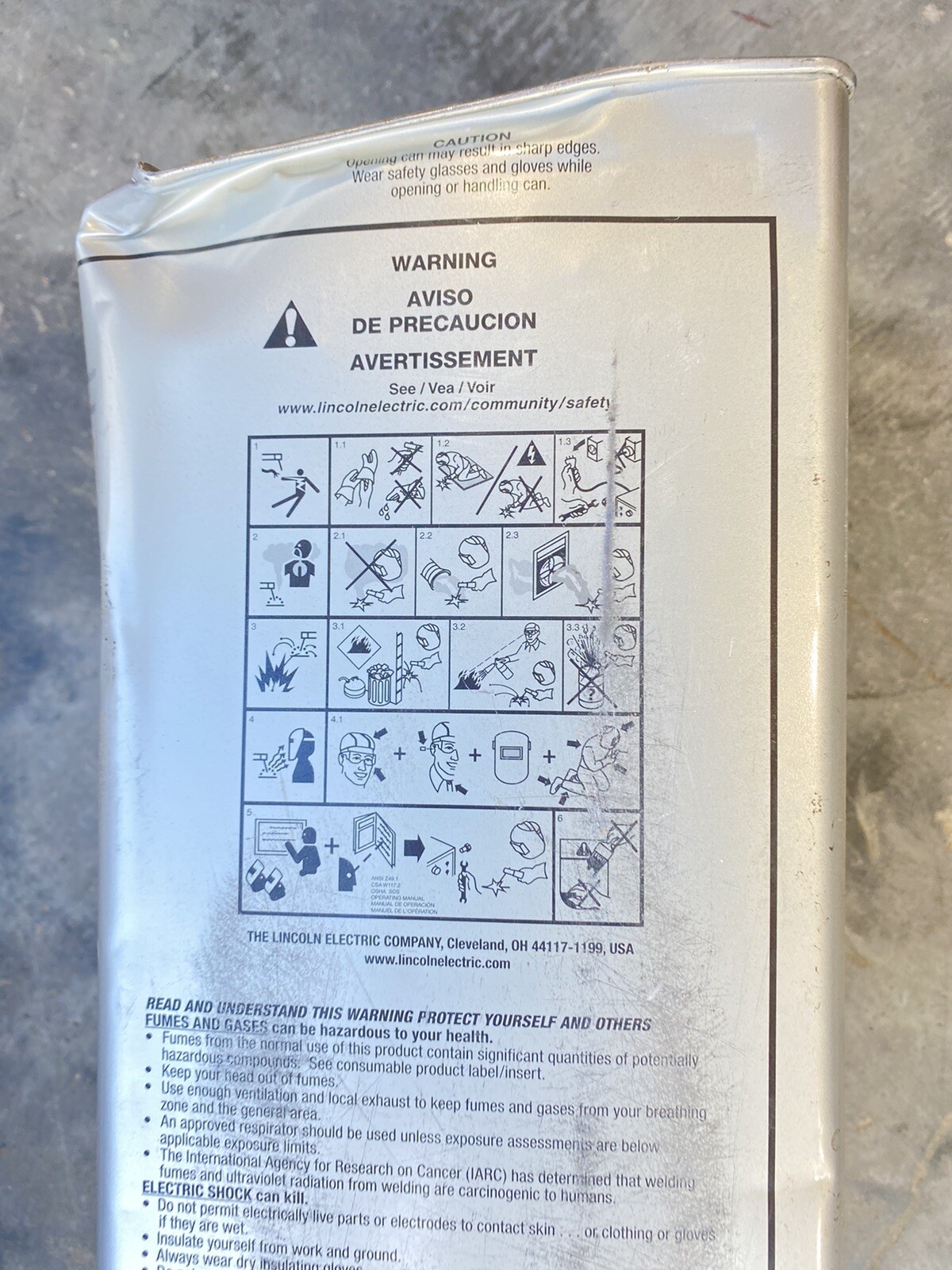 Lincoln Jetweld Carbon Steel Stick Welding Rod Electrode 5/32" x 14 ...