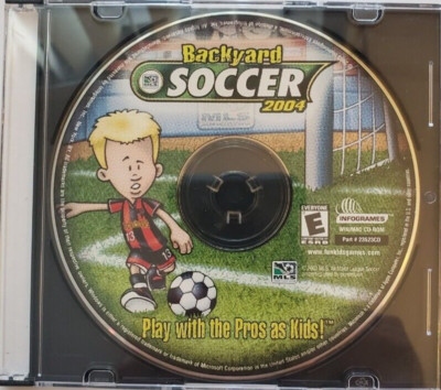 Backyard Soccer 2004, Infogames WIN/MAC PC CD-ROM Clint Mathis MLS Disc ...
