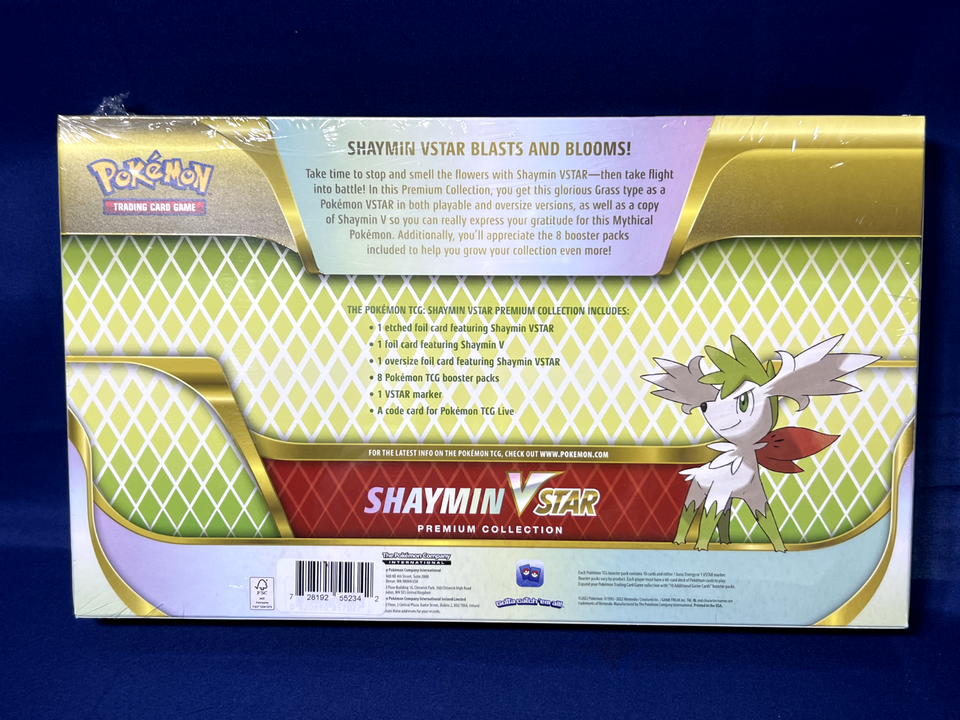 Shaymin VSTAR Premium Collection Box Pokemon TCG - NEW Sealed | eBay