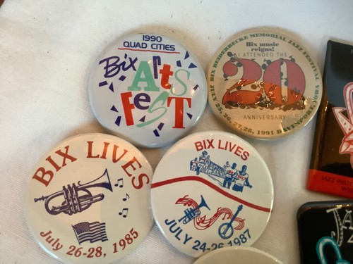 Vintage Lot 14 Buttons Pins Chicago Bix Jazz Mexico Eclipse Polish ...