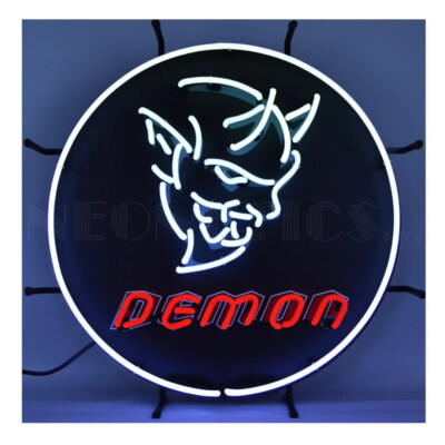 Neonetics 5DEMON Dodge Demon Neon Sign | eBay