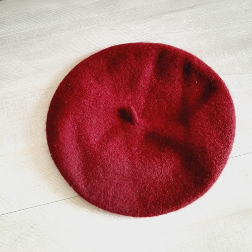 Women Fashion French Style Beret Classic Soft Wool Warm Cap Beanie ...