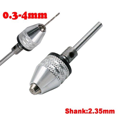 0.3-4mm Mini Drill Bit Chuck Adapter Converter 2.35mm Shank Converter ...