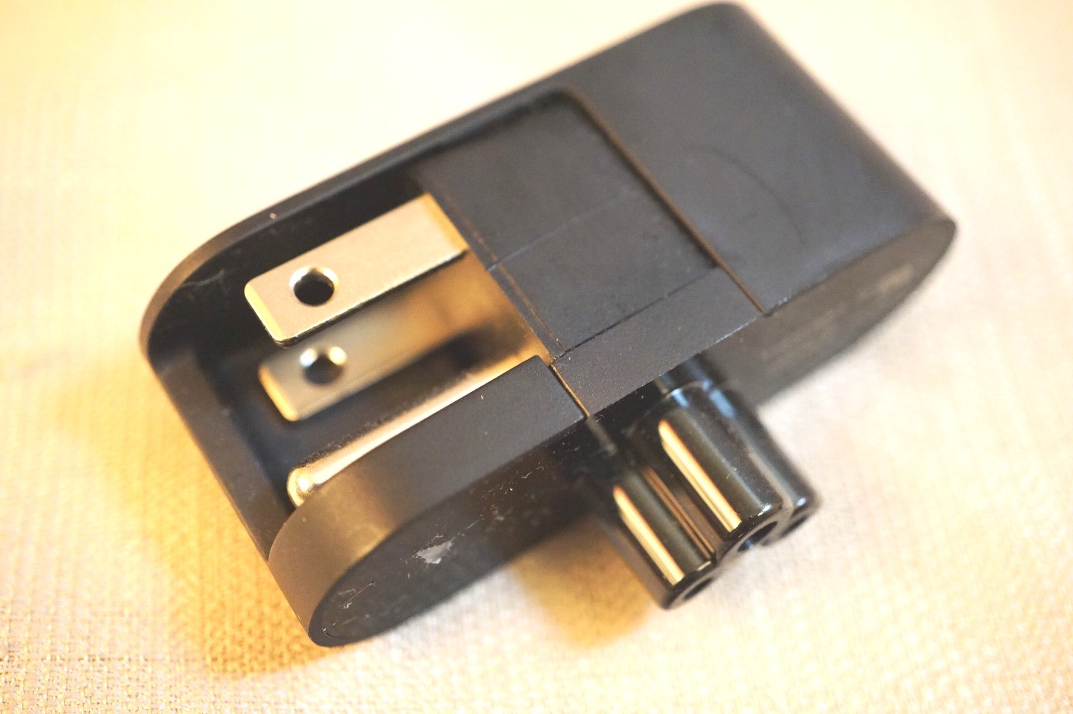 LOT 2 - Dell slim AC adapter travel wall plug V7K50 0V7K50 LA90PM130 ...