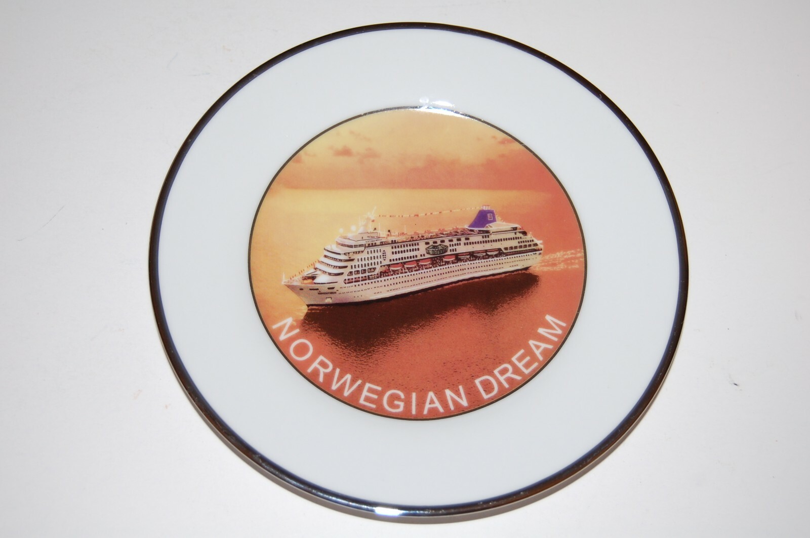 Norwegian DREAM Cruise Ship - 7.5" Dinner Plate - NCL Cruise Line | eBay