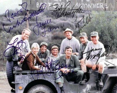 MASH Cast Signed 8x10 Autographed Photo reprint 2 | eBay