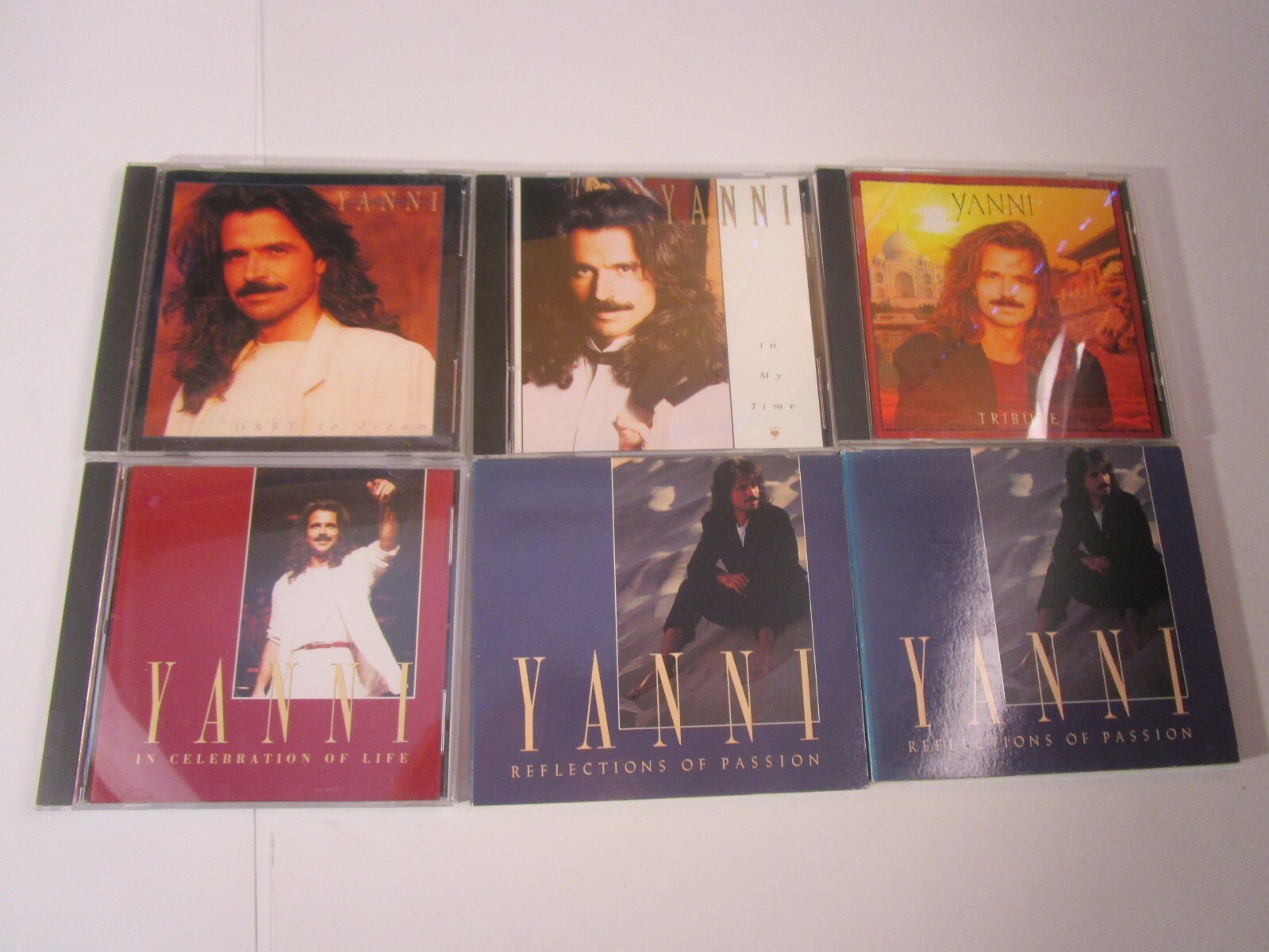 x6 Yanni LOT CD Collection Lot Ambient New Age Romantic Themes PASSION ...