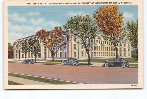 Mechanical Engineering Building University Wisconsin Madison WI Linen ...