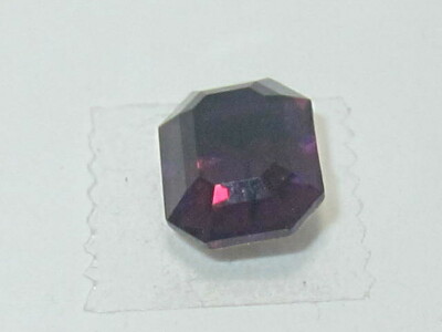6 pcs. 8x6mm OCTAGON (maxima) AMETHYST Pointed Back PRECIOSA ...