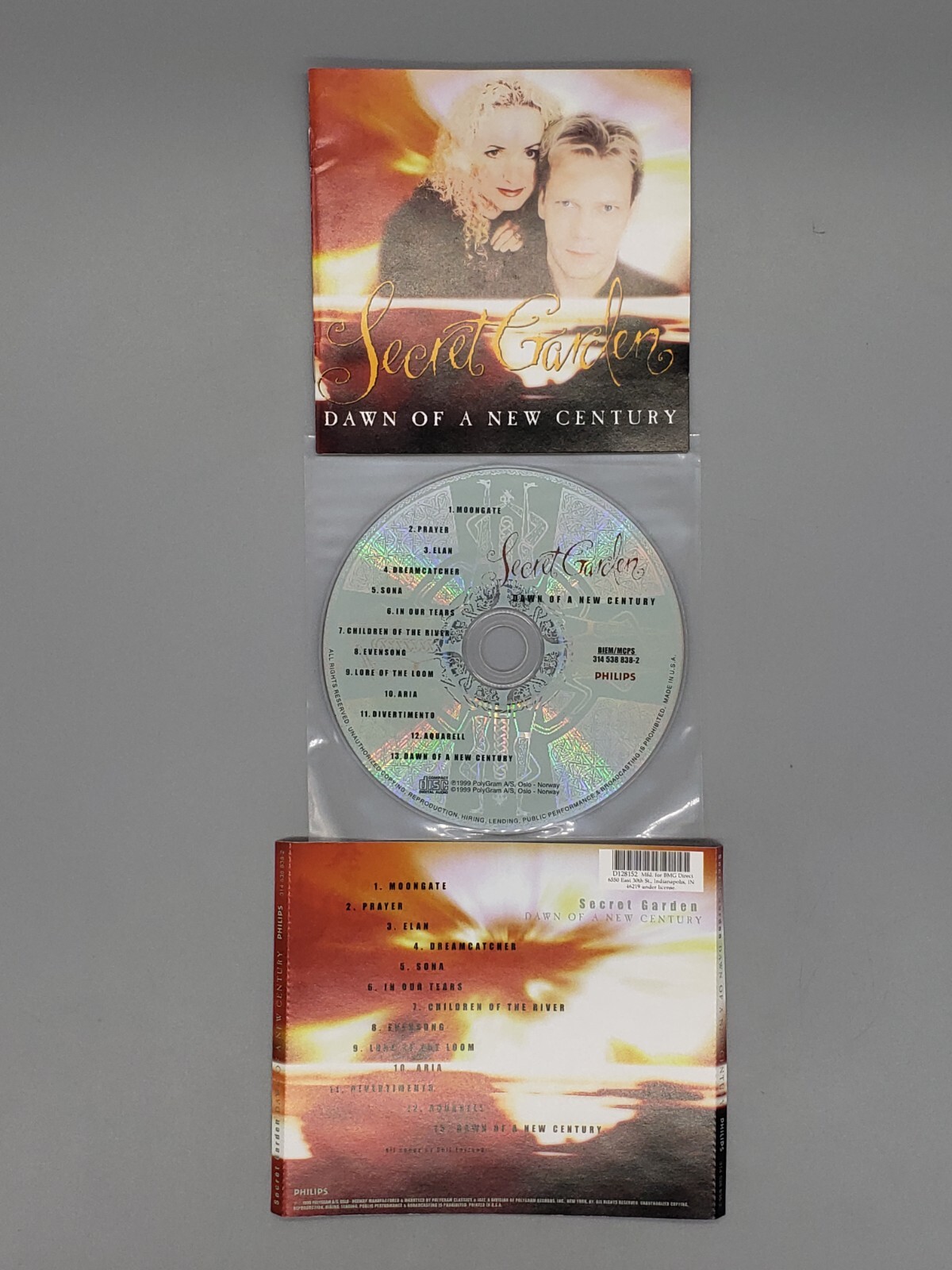 Dawn Of A New Century by Secret Garden (CD) No Case No Tracking | eBay