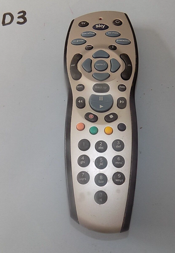Sky+ HD Box Remote Control URC1672-00-01R01 Tested Genuine Original | eBay