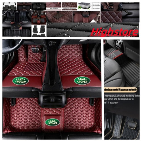 Auto For Land Rover Range Rover 2003-2024 Custom Car Floor Mats Leather ...
