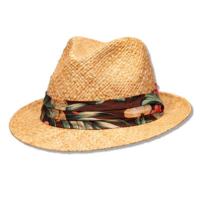 Saint Martin - Tropical Straw Fedora | eBay