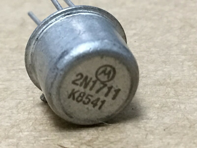 (5 PC) MOTOROLA 2N1711 Bipolar Junction Transistor, NPN Type, TO-39 | eBay