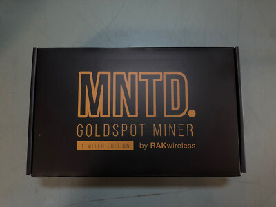RAK MNTD Goldspot Helium Limited Edition Hotspot Miner FREE & FAST CAN ...