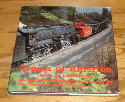 Trains of America Hardcover Book Donald J Heimburger 9780911581133| eBay
