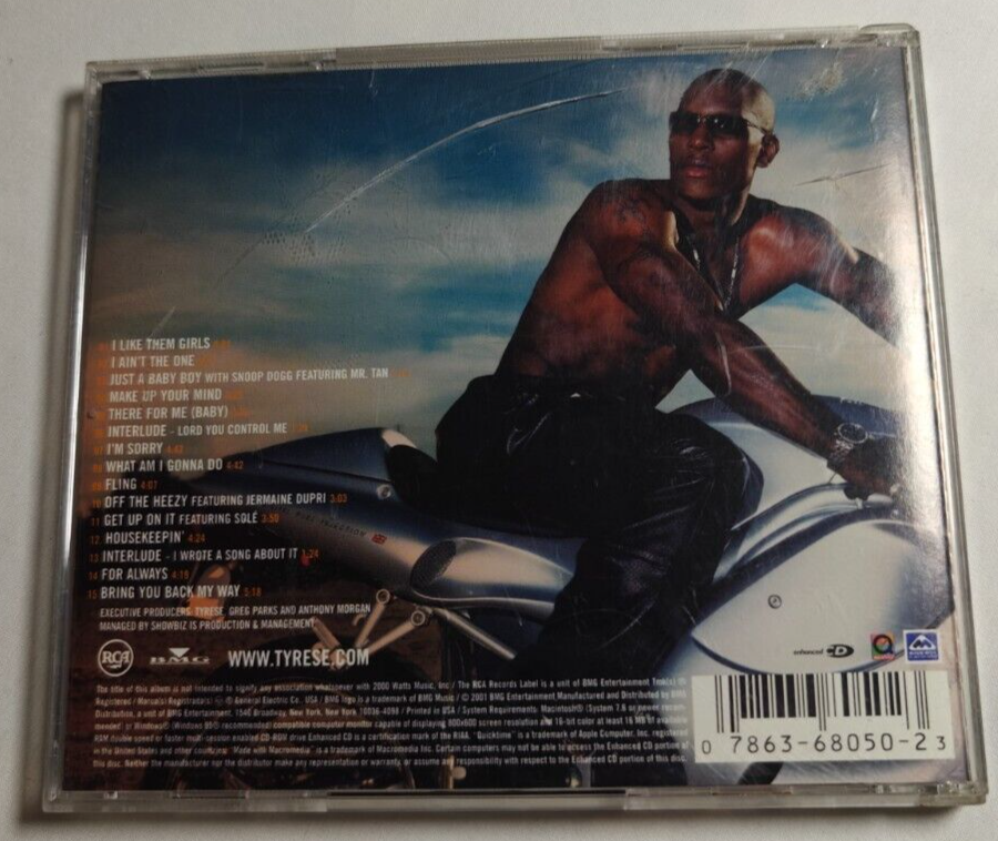 2000 Watts by Tyrese (Enhanced CD, 2001, RCA) | eBay