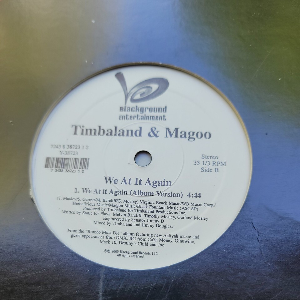 Timbaland & Magoo Lp 12” We At It Again 2000 N. M In Shrink | eBay