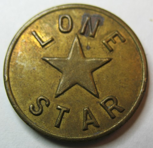 Vintage 1950s or Earlier Lone Star Token | eBay