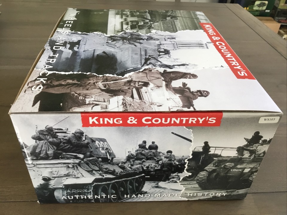 King & Country WS103 German Panzer Halftrack Flak 18 88mm Anti Tank Gun ...