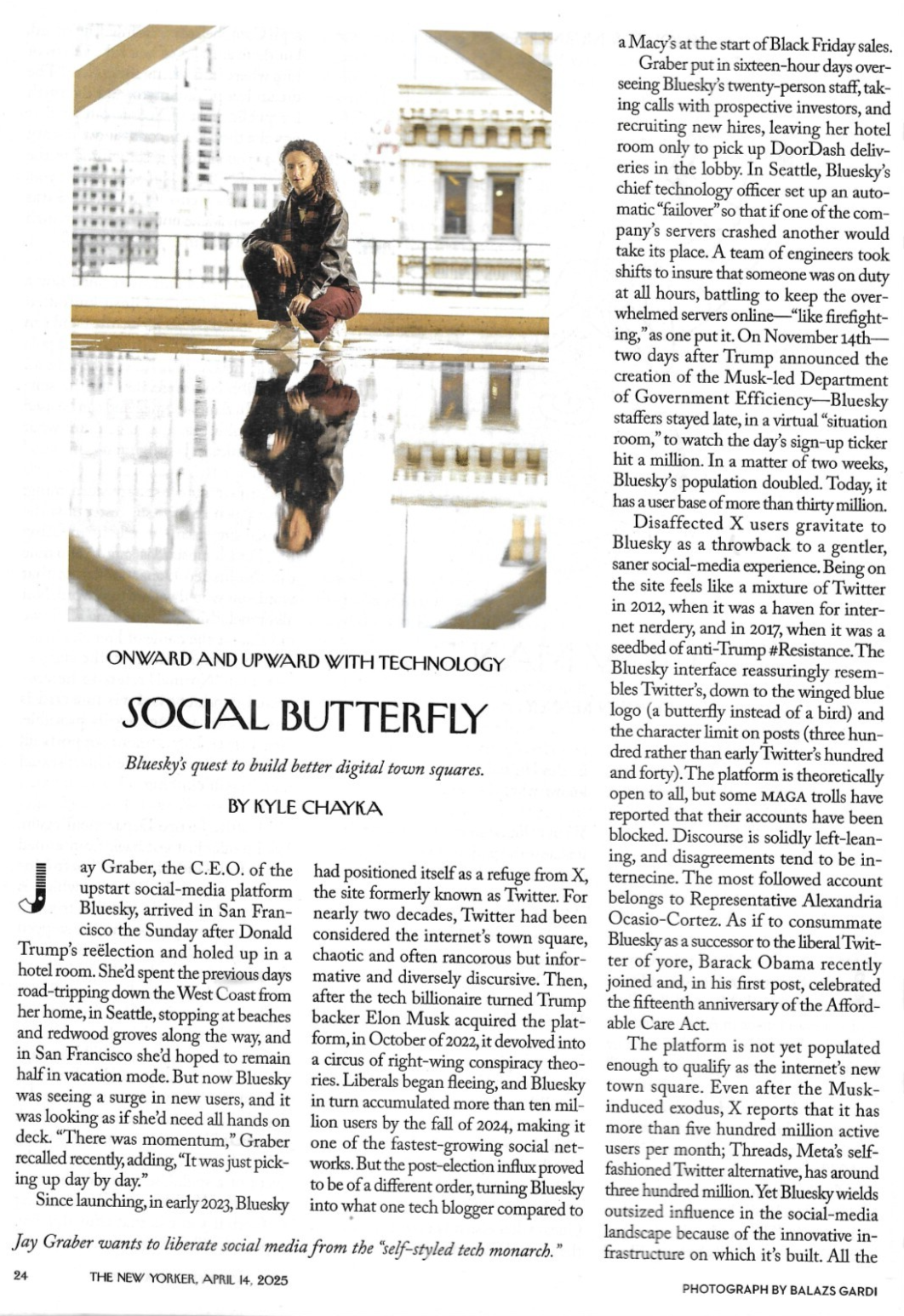 New Yorker Magazine Sayaka Murata Bluesky Dire Wolf Digital ...