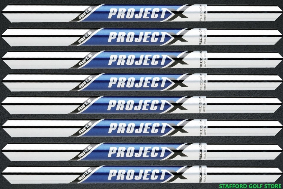 NEW Project X Rifle Iron Shafts .355 Taper Tip Steel Set 5.0 5.5 6.0 6. ...