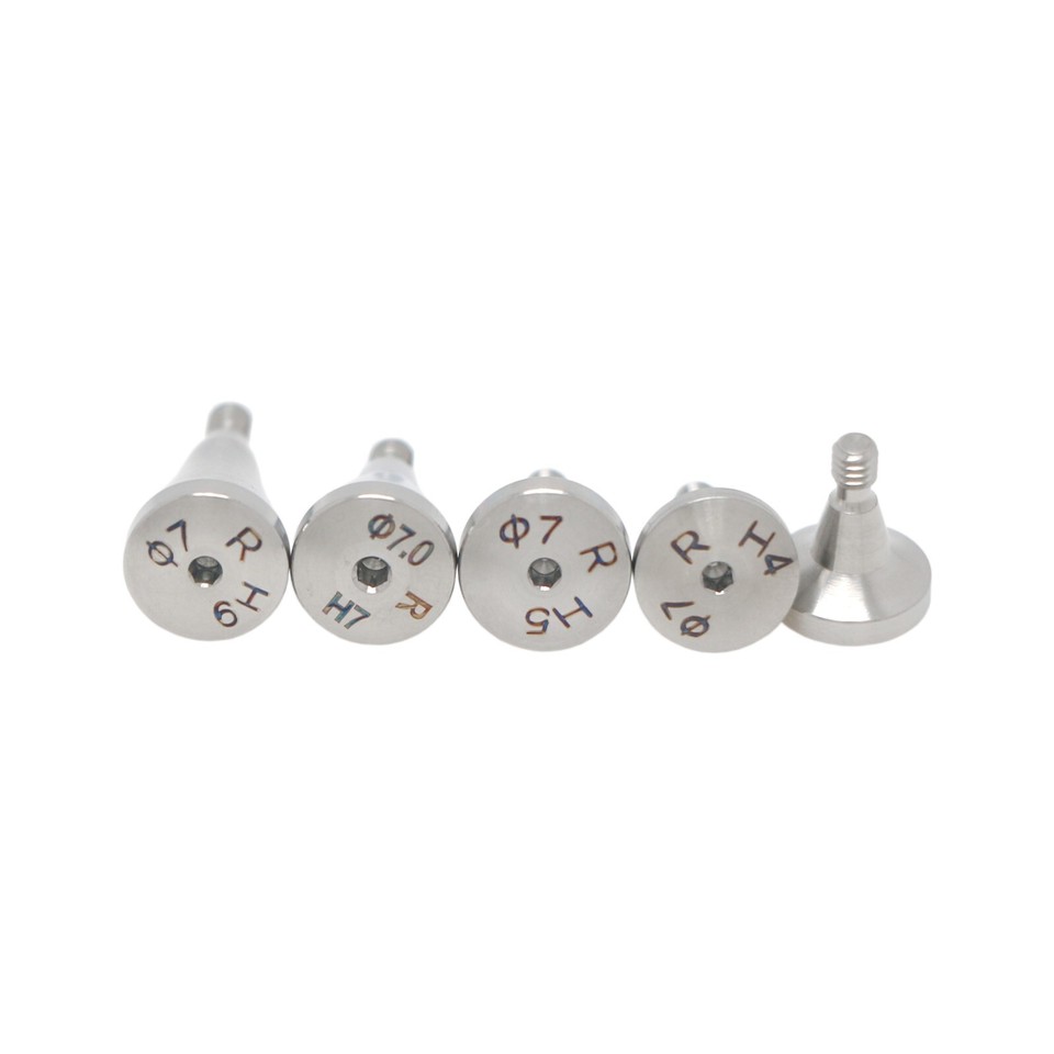 US 5Pcs Dental Healing Abutment Cover Screw Mini Regular Fit Osstem ...