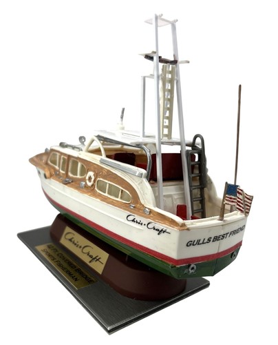 Chris Craft Model Boat Covered Bridge Sports Fisherman Custom Tuna ...