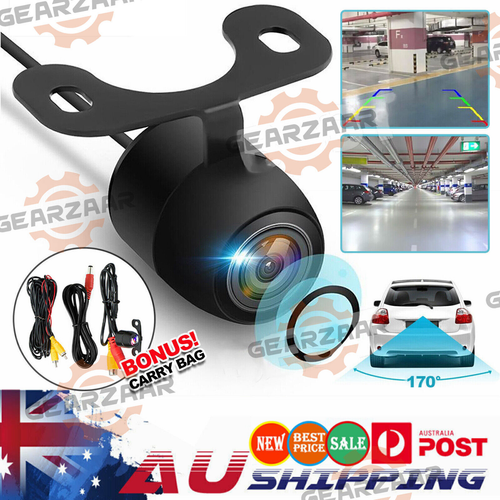 170° Reverse Camera Waterproof Car Rear View Backup Parking Cam HD ...