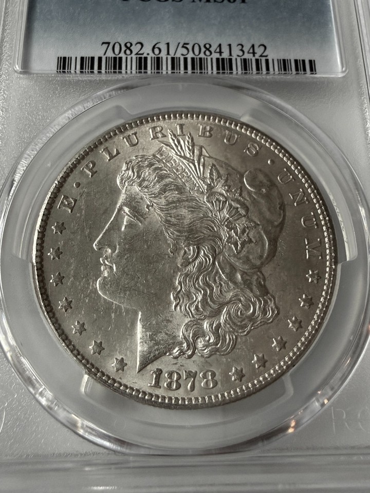 1878-S Morgan Silver Dollar PCGS MS61 Detail Fresh Grade New Case | eBay
