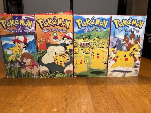 Pokémon - Lot Of 8 VHS Tapes - VIZ VIDEO - 1998 (Used) | eBay