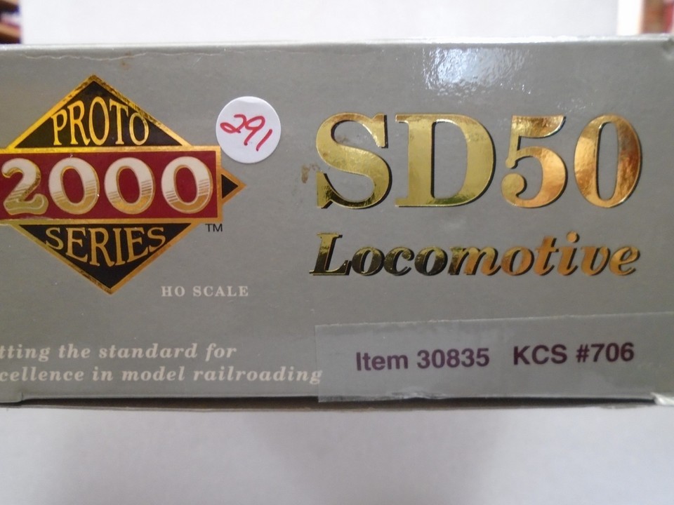 HO Life-Like Proto 2000 SD50 Locomotive #30835 KCS #706 NIB | eBay