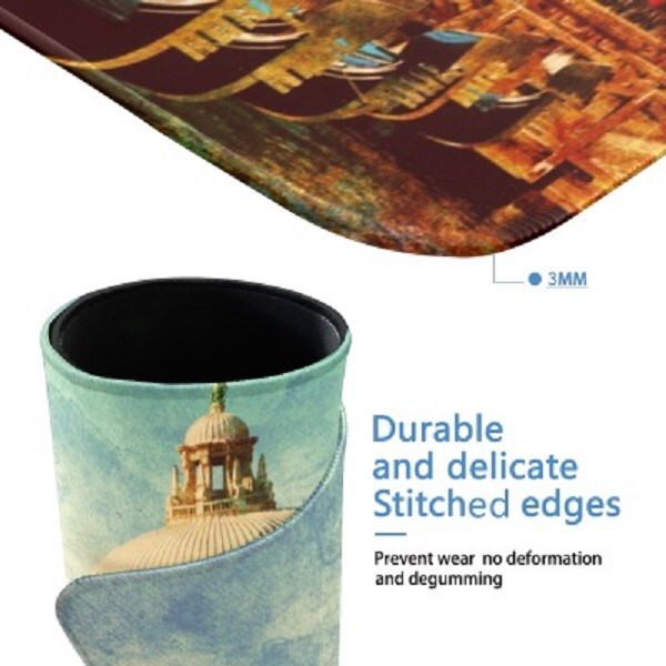 new rare FRAN GERARD Black Mousepad Desk Mat Gaming Mouse Pad 60 x 35 ...