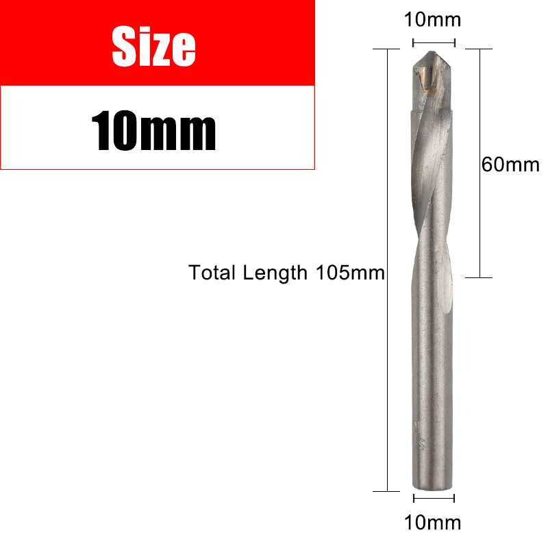 3-16mm Tungsten Carbide Tip Drill Bits TCT Twist For Stainless Steel ...