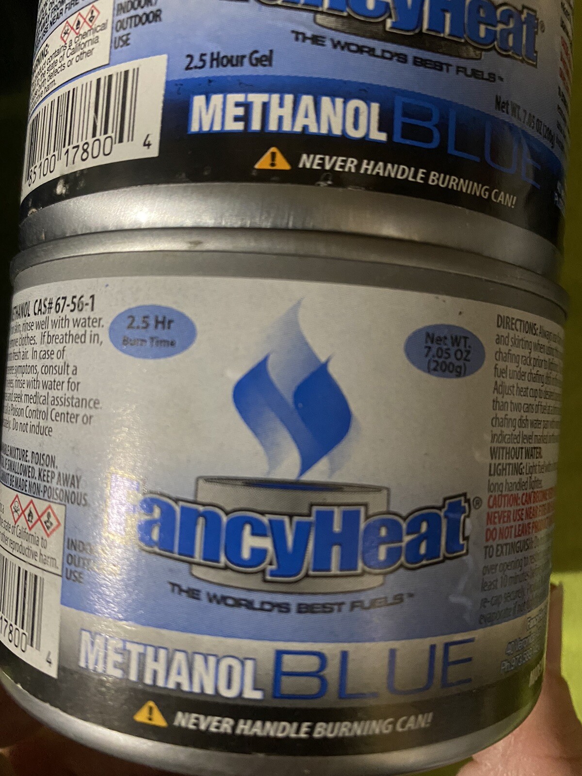 8 Fancy Heat 7 OZ. STERNO CAN CANNED COOKING Clean Burning Chafing dish ...