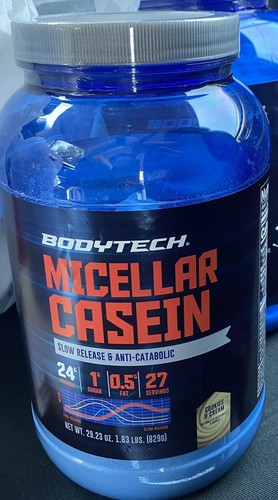 Bodytech Casein Protein 1.83 lbs Cookies & Cream 27 Servings Slow ...