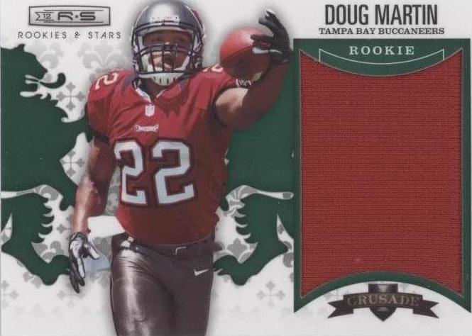 2012 Panini Rookies & Stars - Rookie Crusade Doug Martin #1 Green ...