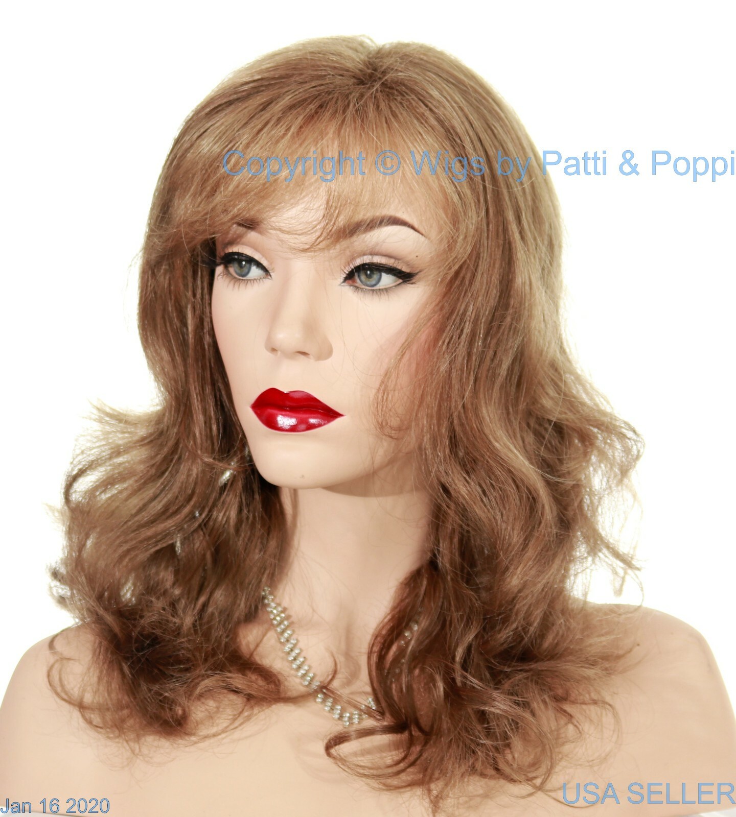 BECKY | ESTETICA WIGS | WAVY | BLOND ROOTED | R12.26H | Light Brown | eBay