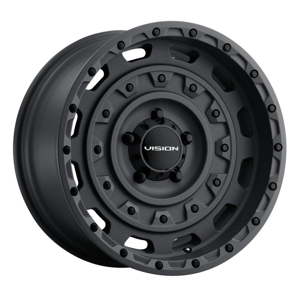 Vision 403 Tactical Wheels 17x10 (-25 5x127 78.1) Gunmetal Rims Set of ...